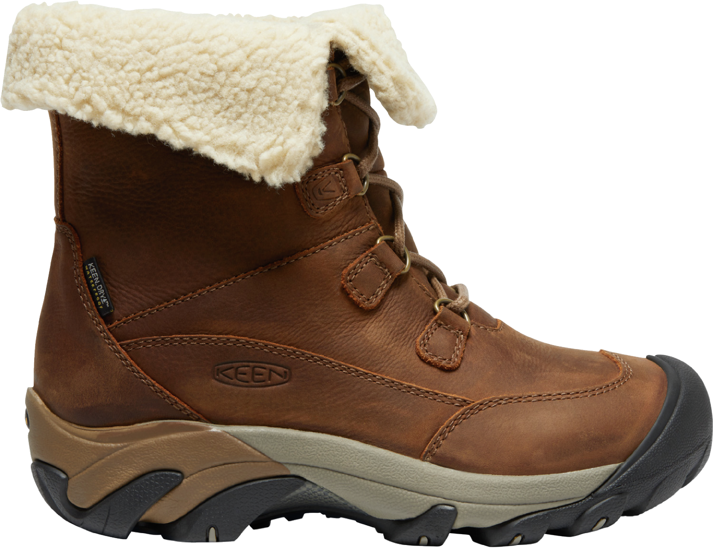 KEEN OUTDOOR WOMEN'S BETTY BOOT SHORT INSULATED 200G WATERPROOF BROWN ...