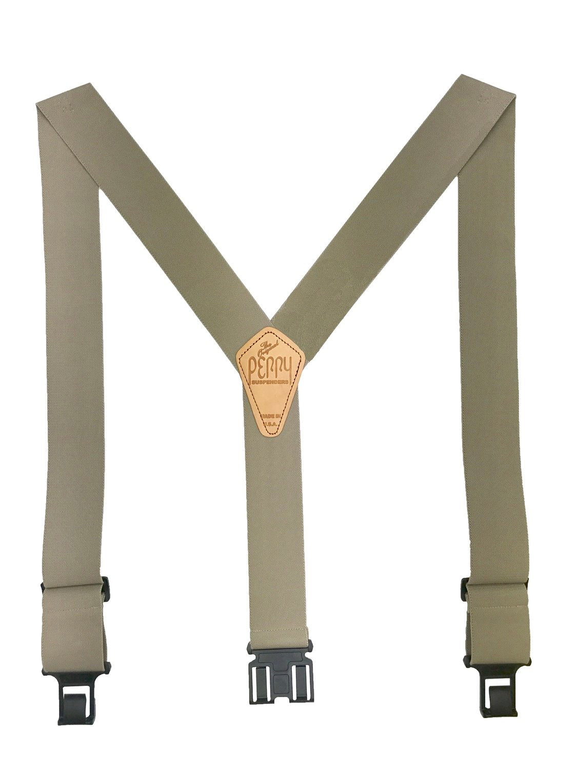 PERRY 2" WIDE BELT CLIP SUSPENDERS SOLID COLORS – Northway Shoes and Repair